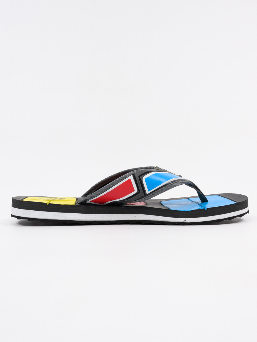 Buy Kito Blue & Black Kito Flip Flops for Men A-0618-BB - Lalaland.pk