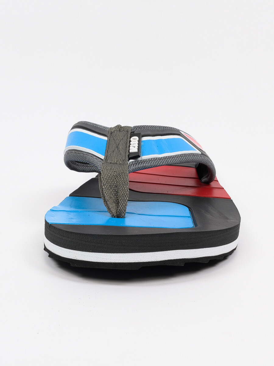 Buy Kito Blue & Black Kito Flip Flops for Men A-0618-BB - Lalaland.pk
