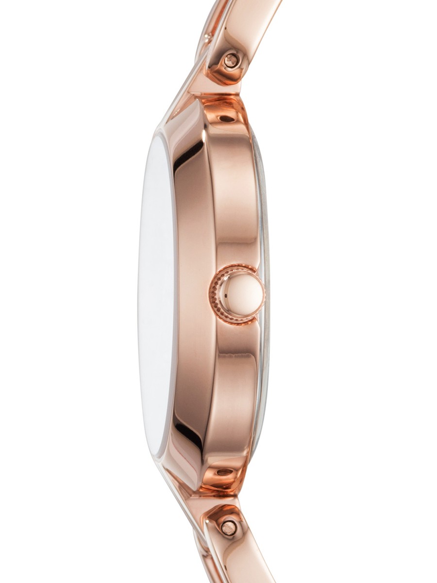 Buy Fossil Kerrigan Three Hand Rose Gold Tone Ladies Watch Online