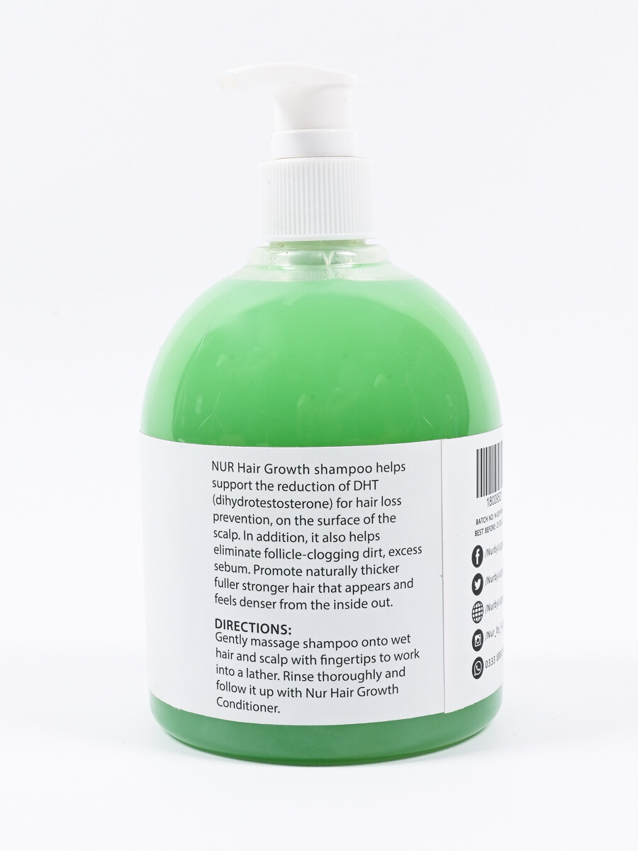 Buy Nur by Juggun Hair Growth Shampoo Online - Lalaland.pk