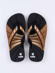 Buy Kito Black & Red Kito Flip Flop for Men A-0618-BLK-G - Lalaland.pk
